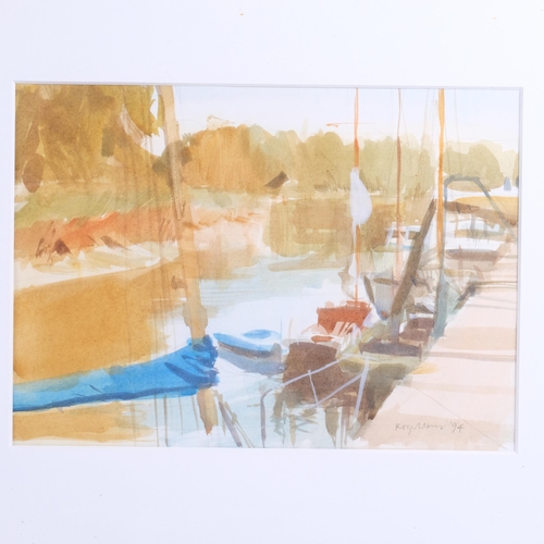Roger Coleman (born 1930), 4 various watercolours, framed (4 ...