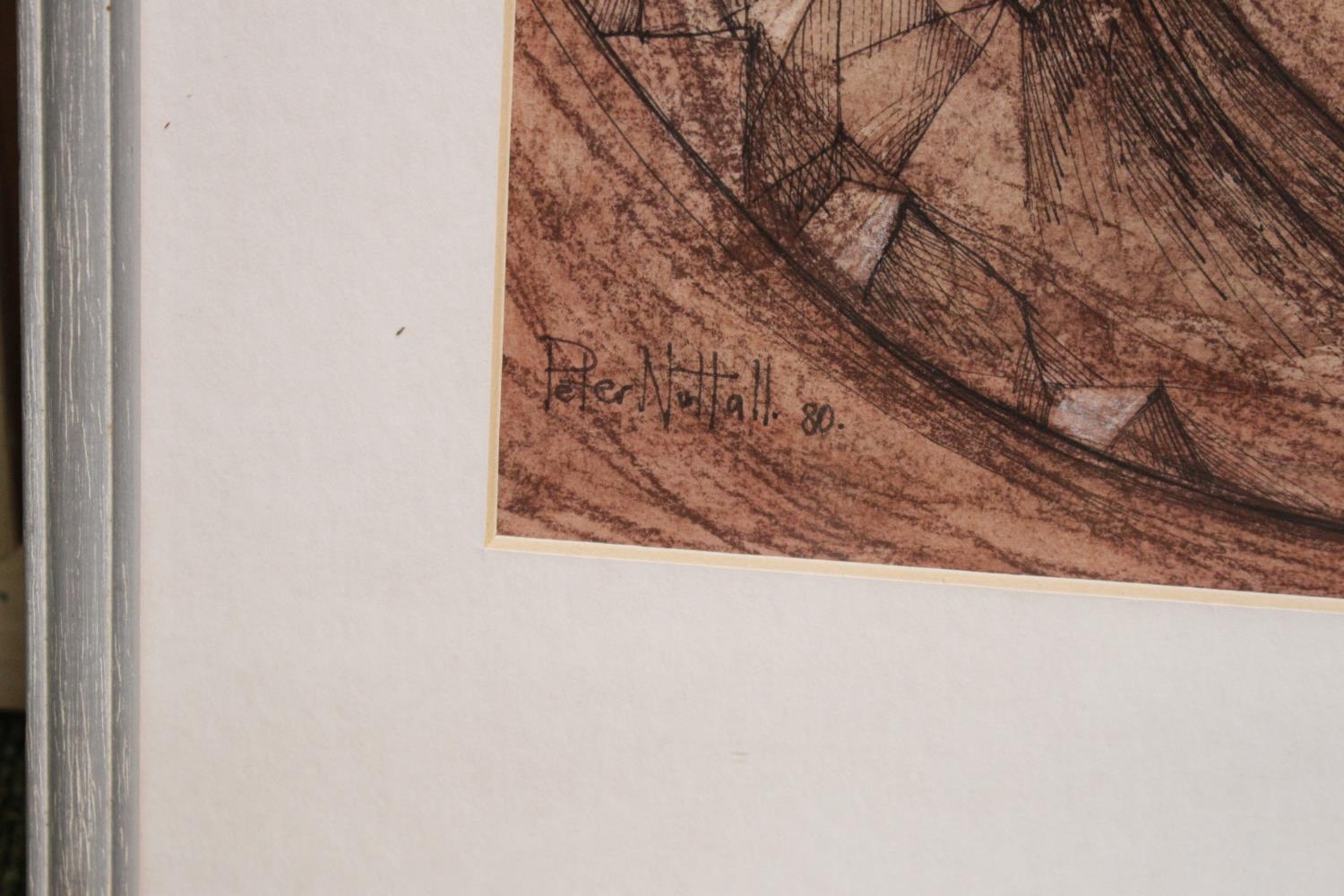 Peter Nuttall, (1943-2011) (MCA) Watercolour and pen of a Rocky ...