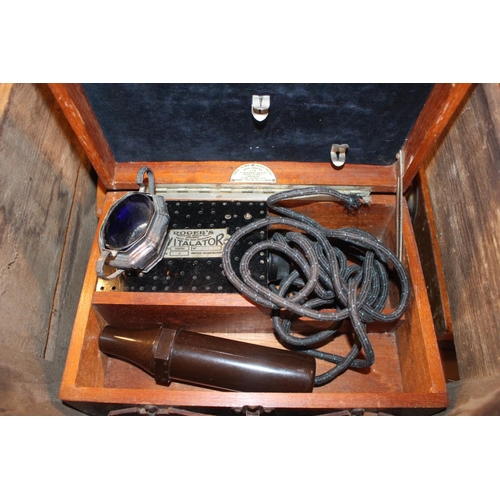 Vintage Everay Violet Ray High Frequency instrument, Rogers Vitalator ...