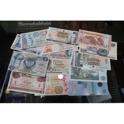 Collection of British Bank Notes to include 2 x £20, 3 x £10, 10 x £5 ...