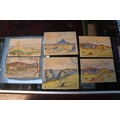 Arthur Ernest Pearce 1859-1934; Collection of 6 Watercolours of ...