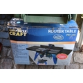 Boxed Power Craft Router Table PRT-150