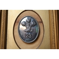 Rare British 23rd Regiment of Foot Soldiers Silver Shoulder plate ...