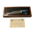 Cased David Yellowhorse Eagle Feather Bowie Limited edition 131 of 200 ...