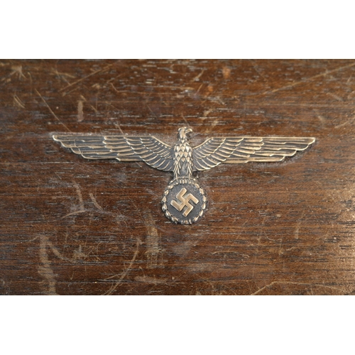 143 - WWII SAS Related collection; Third Reich box with applied Eagle ...