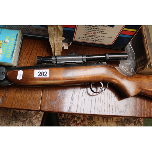 Webley Mark 3 .22 Air Rifle with Scopes