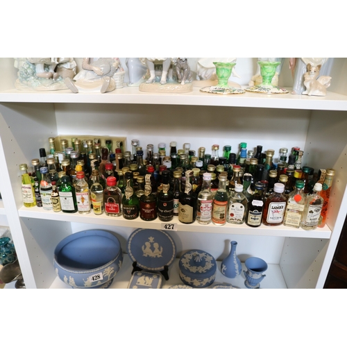 427 - Large collection of assorted Alcoholic miniatures