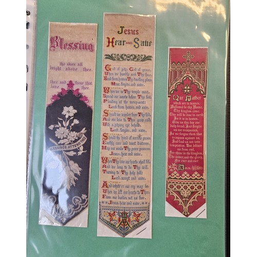 Good Collection of Rare and Interesting Silk Stevengraph Bookmarks to ...