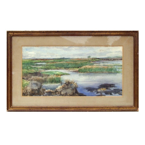 F K Gregory ( Early 20th century British) the River Inny, Cornwall ...