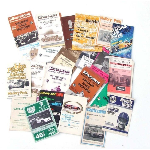 A good selection of 1950's 60's 70's and 80's race programmes from ...