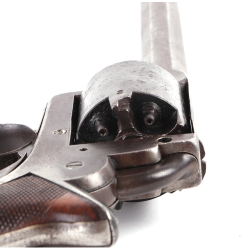 A Robert Adams circa 1851 five-shot percussion revolver with self ...
