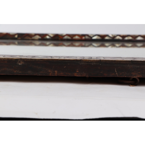 A Spanish Colonial 'Enconchado' mirror, tortoiseshell and mother of ...