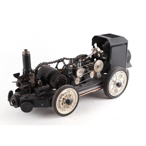 A scratch built steampunk Mad Max style buggy, with chain driven motor ...