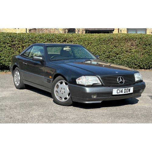 A 1995 Mercedes-Benz SL280, registration no. C14 DDW, metallic ...