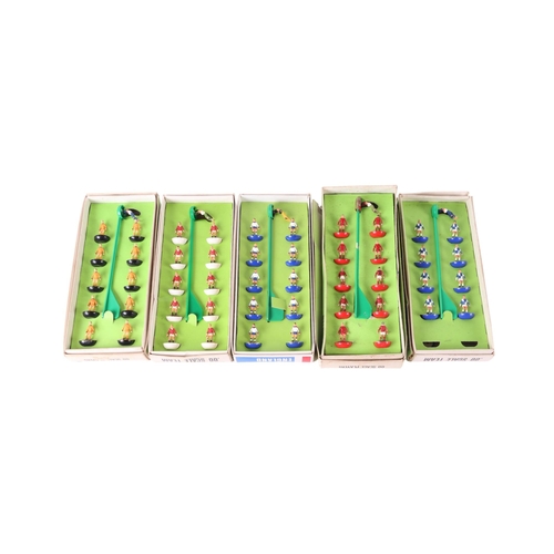 A quantity of vintage Subbuteo to include boxed teams and stadium ...