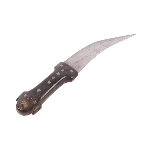 A 1940s Islamic eastern Bedouin Shibriya Jambiya dagger, the steel ...