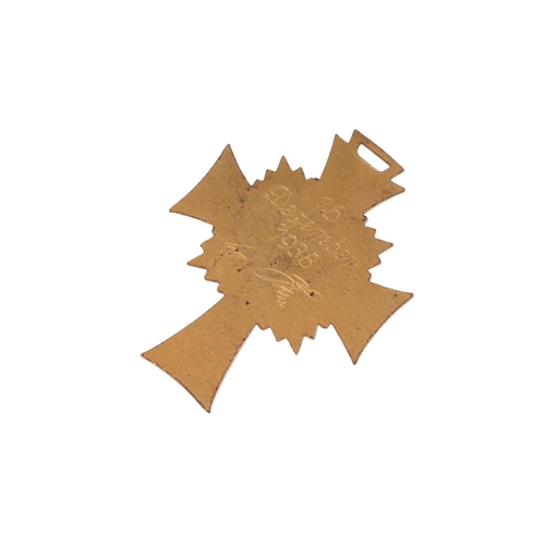 A WWII Third Reich Faithful Service medal; together with a WWII Third ...
