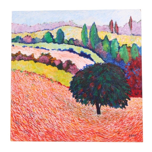 Bart (20th century Impressionist school) - Country Landscape Scene ...