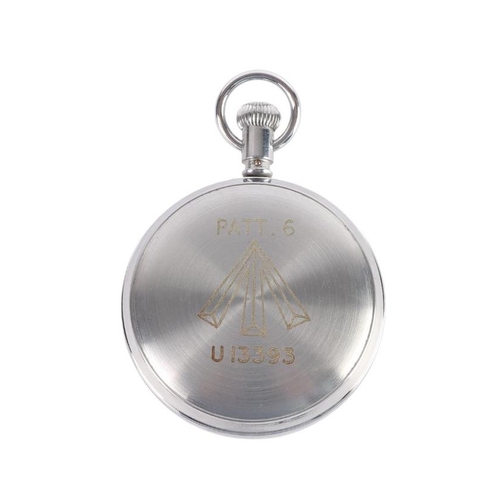 A WWII Waltham Admiralty Pattern no. 6 stopwatch, a type used by ...