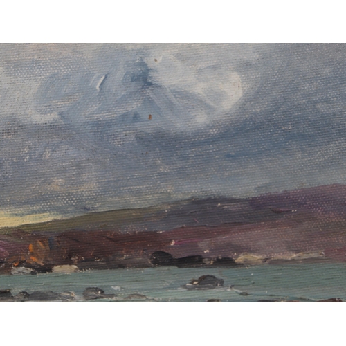 Flora Mitchell (1890-1973) - A Western River - Irish scene, oil on ...