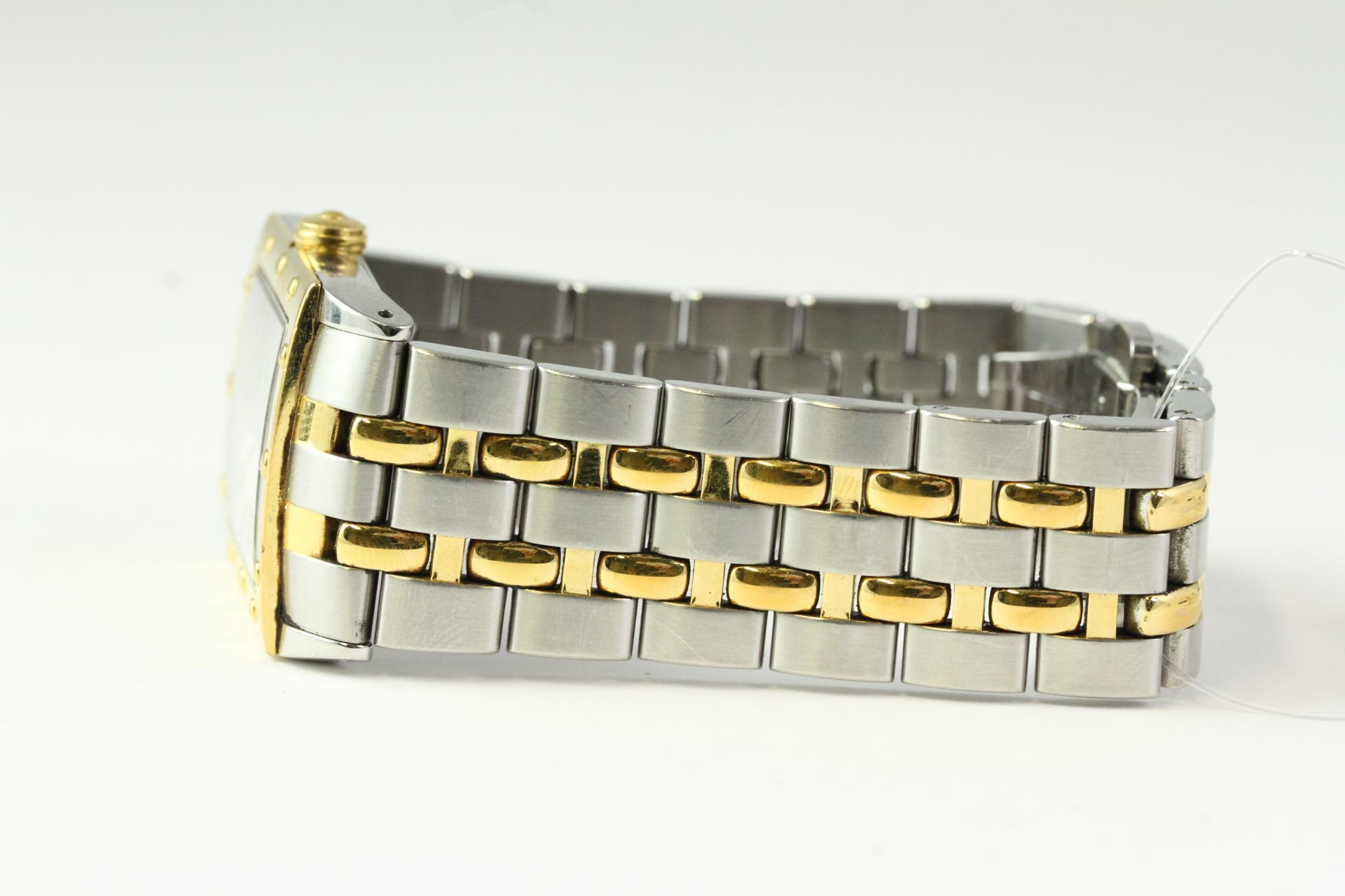 RAYMOND WEIL TANGO QUARTZ WRISTWATCH WITH BOX, rectangular dial with ...