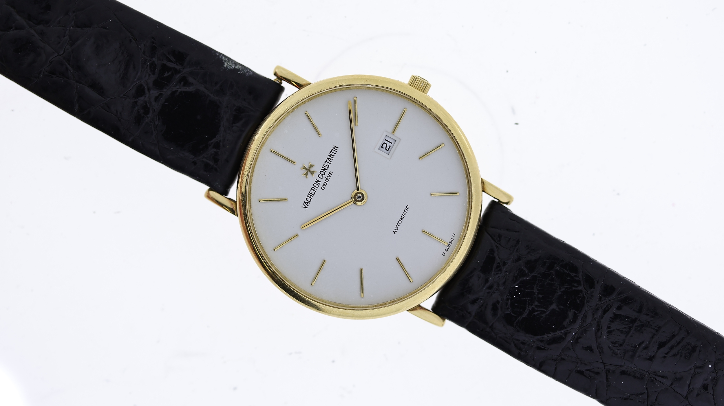 18CT VACHERON CONSTANTIN AUTOMATIC REFERENCE 48002 CIRCA 1990's ...