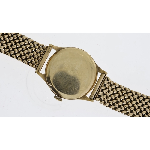 9CT MOVADO TIFFANY & CO SIGNED MECHANICAL WRISTWATCH, circular silver ...