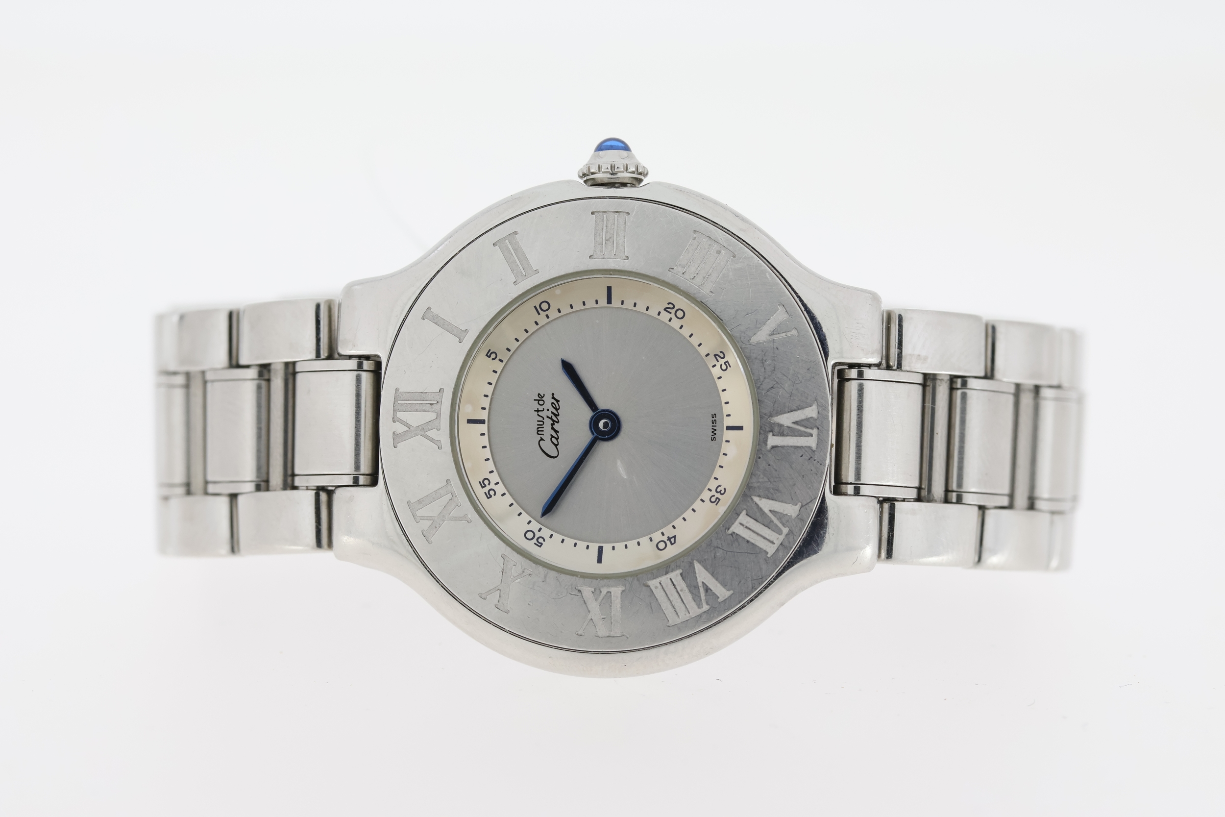 Brand: CARTIER Model Name: MUST 21 DE CARTIER Reference: 1330 Dial ...