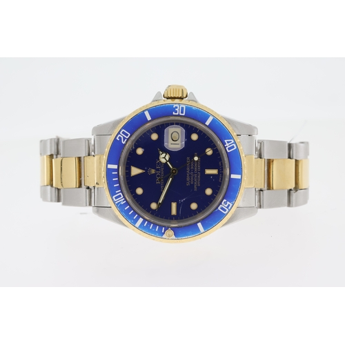 Brand: ROLEX Model Name: Submariner 'Blusey' Reference: 16613 Movement ...