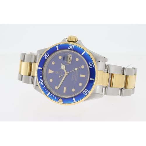 Brand: ROLEX Model Name: Submariner 'Blusey' Reference: 16613 Movement ...