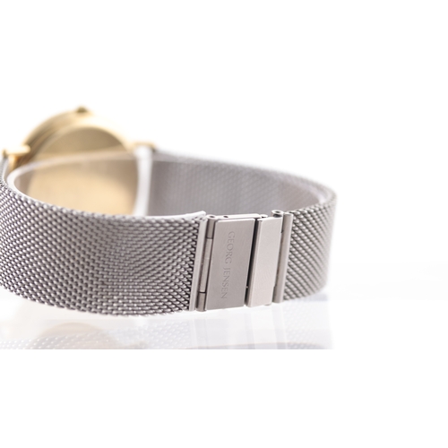 Georg Jensen A Thorup & Bonderup 18ct yellow gold Quartz with Box Brand ...