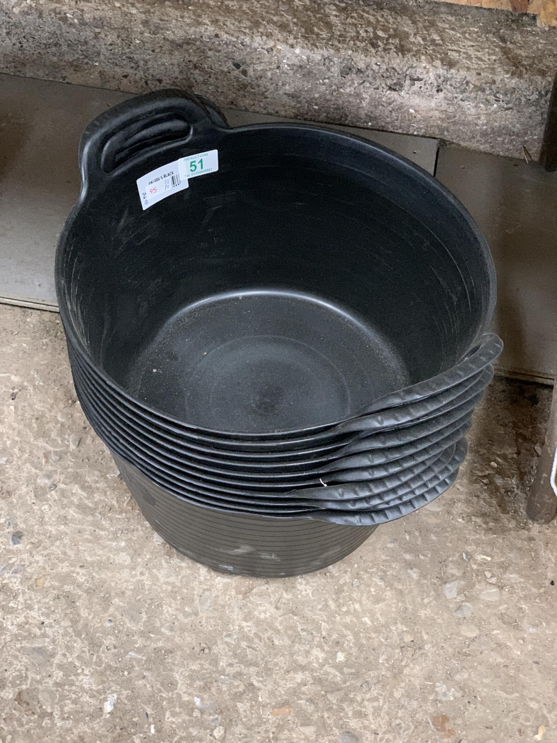 h95 x10 14ltr trug buckets