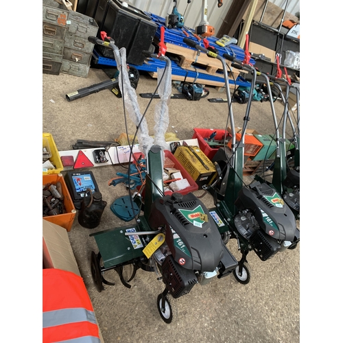 Webb petrol rotavator new