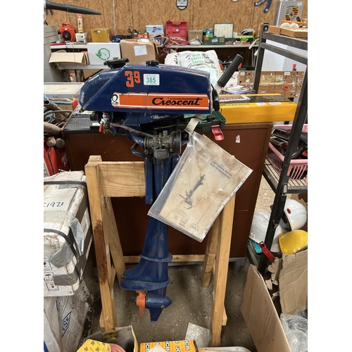Crescent outboard motor , working order