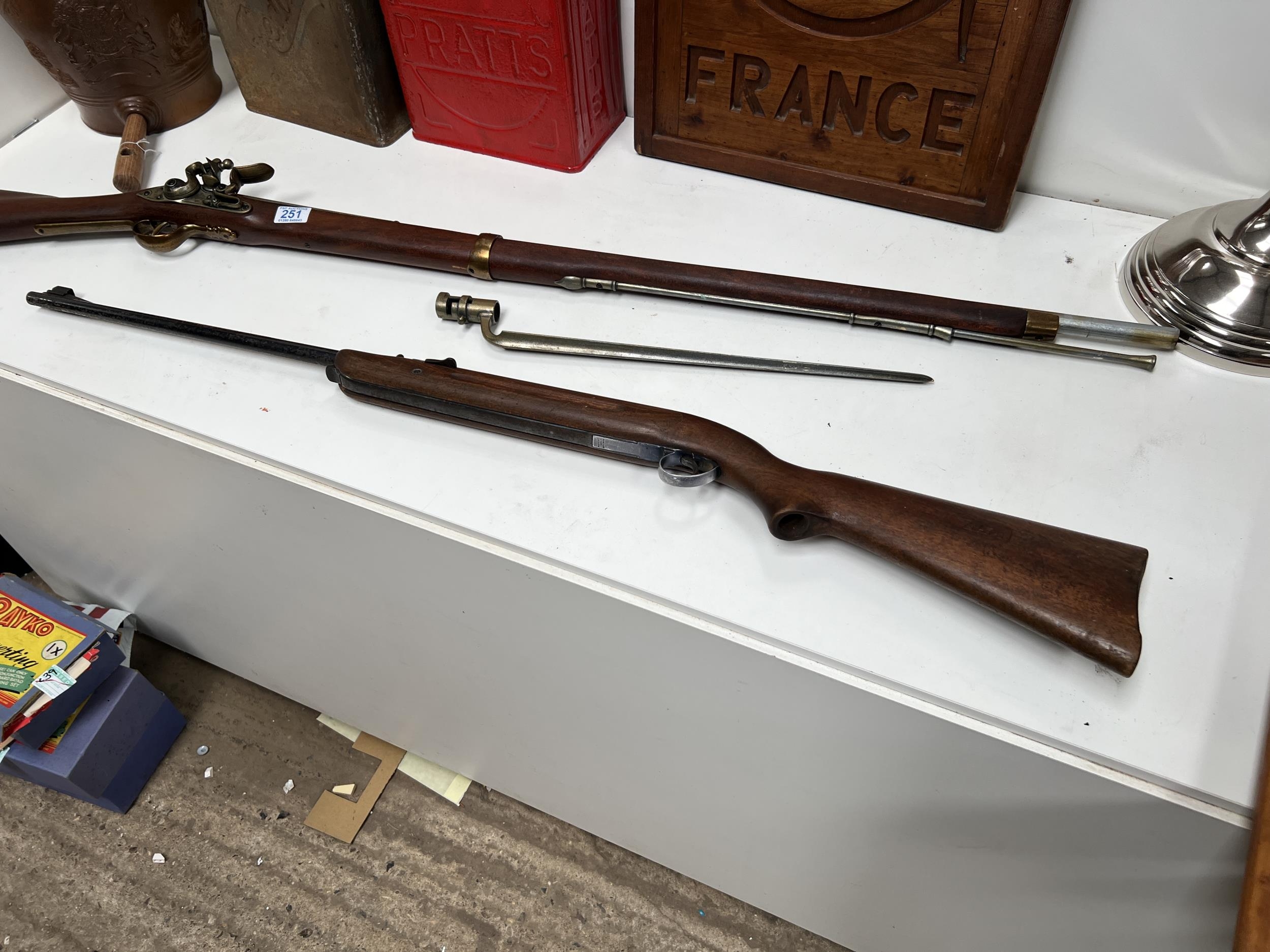vintage BSA air rifle