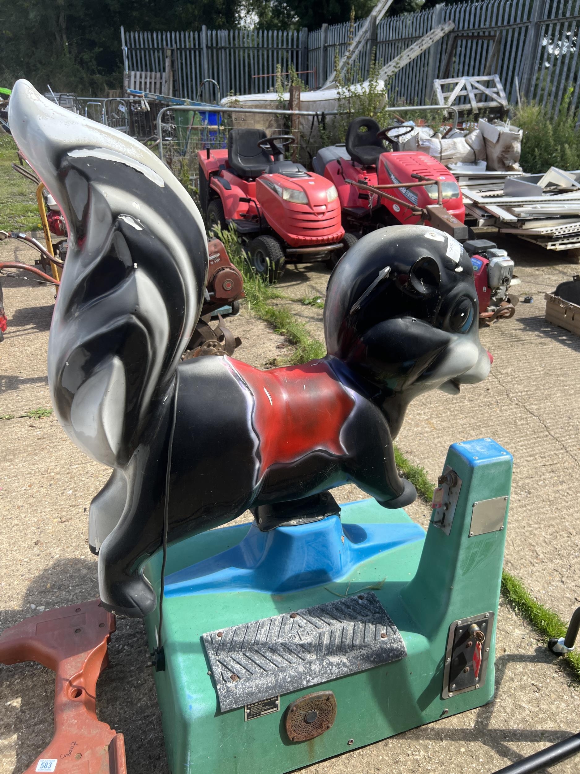 vintage coin op ride , SAS