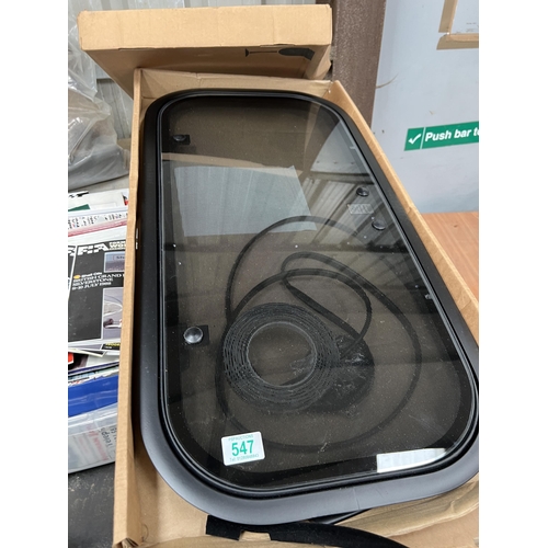 15 x 30 new van side window kit