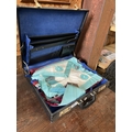 Masonic suitcase with Buckinghamshire Aprons etc..