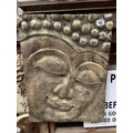 Embossed BUDDHA wall plaque picture h254