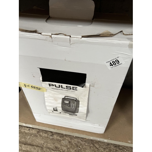Pulse portable PA system