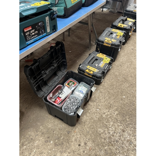 Tool box plus contents mixed fixings