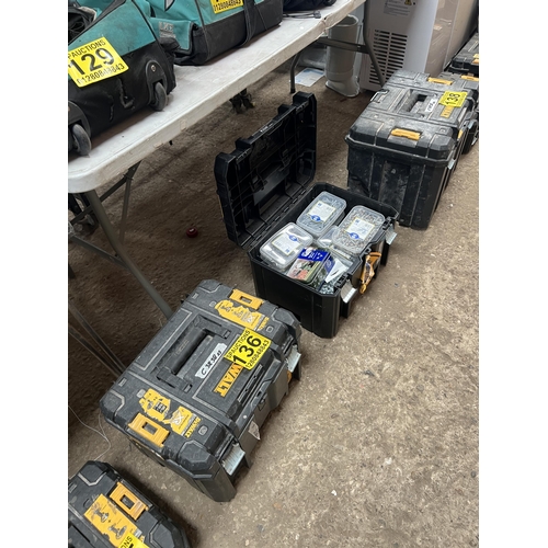 Tool box plus contents mixed fixings