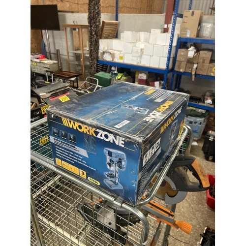 workzone 500 watt bench drill boxed as new