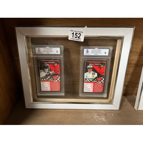 Graded racing cards