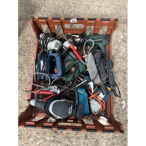 box sundry electrical tools