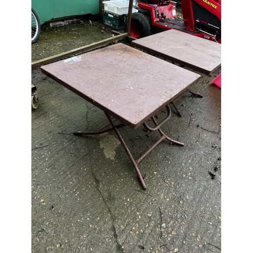 metal folding carry table