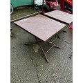 metal folding carry table