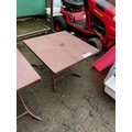 metal folding carry table