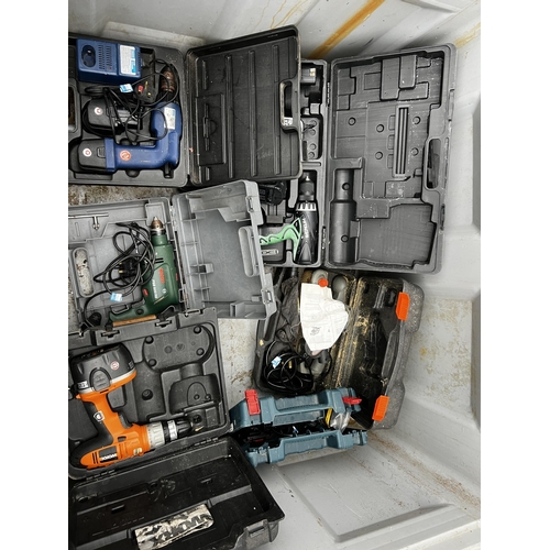 BIN MIXED POWER TOOLS NOT TESTED NOT BIN