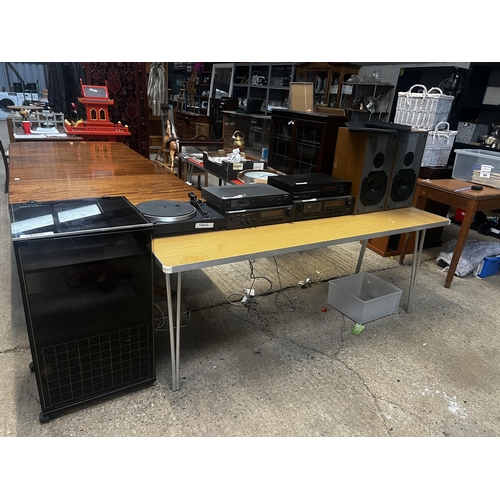 ROTEL Music system danish all system and origanal cabinet